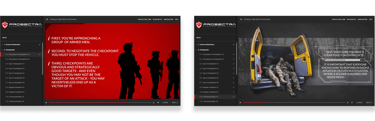 Corporate: Driving in High-risk Environments